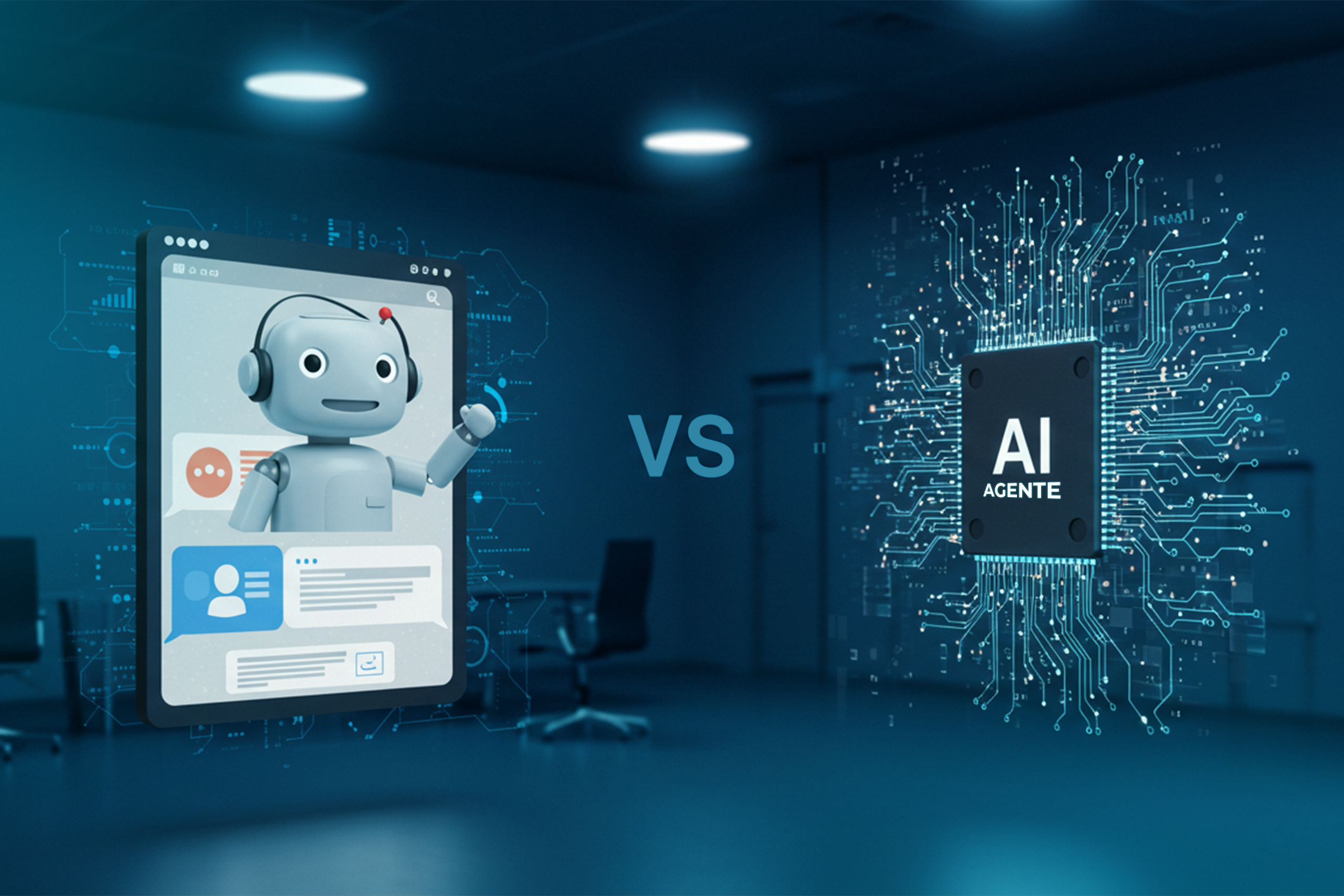 Chatbot vs. Agente de Inteligência Artificial: Qual a Melhor Solução ...